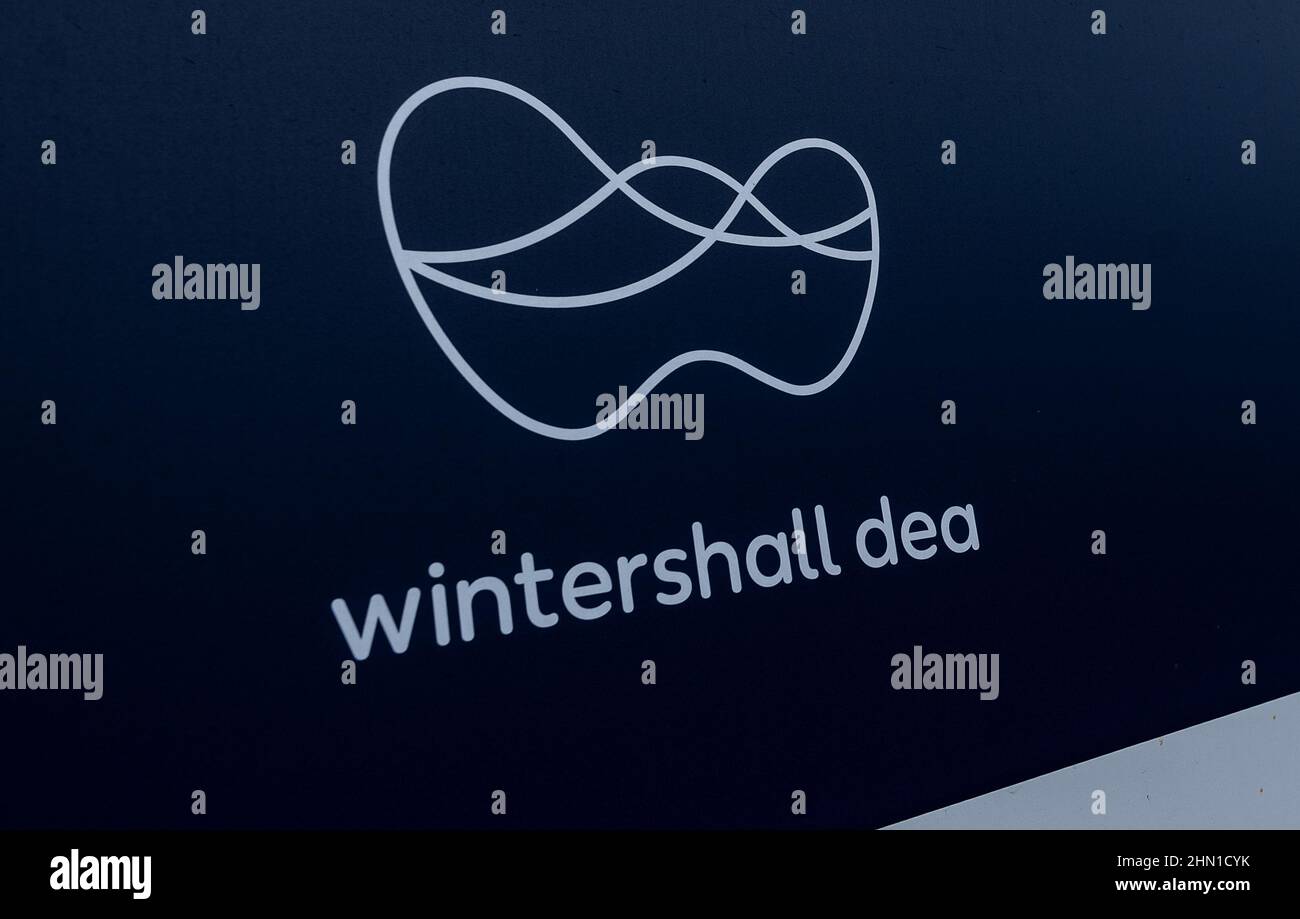 Kassel, Germany. 11th Feb, 2022. The logo of Wintershall Dea can be ...