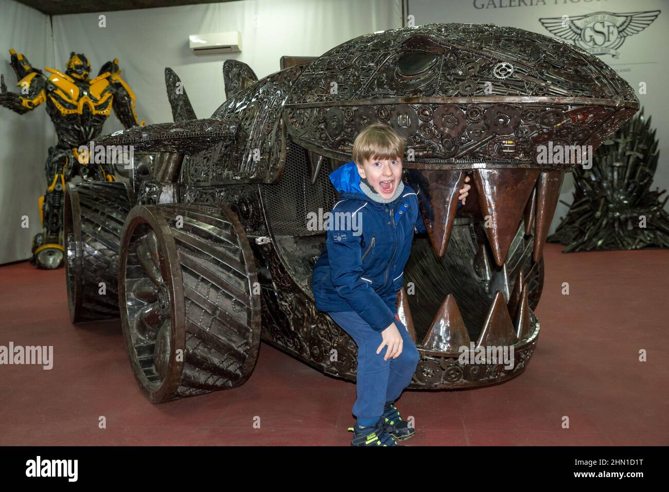 Gallery of Steel Figures Stock Photo - Alamy