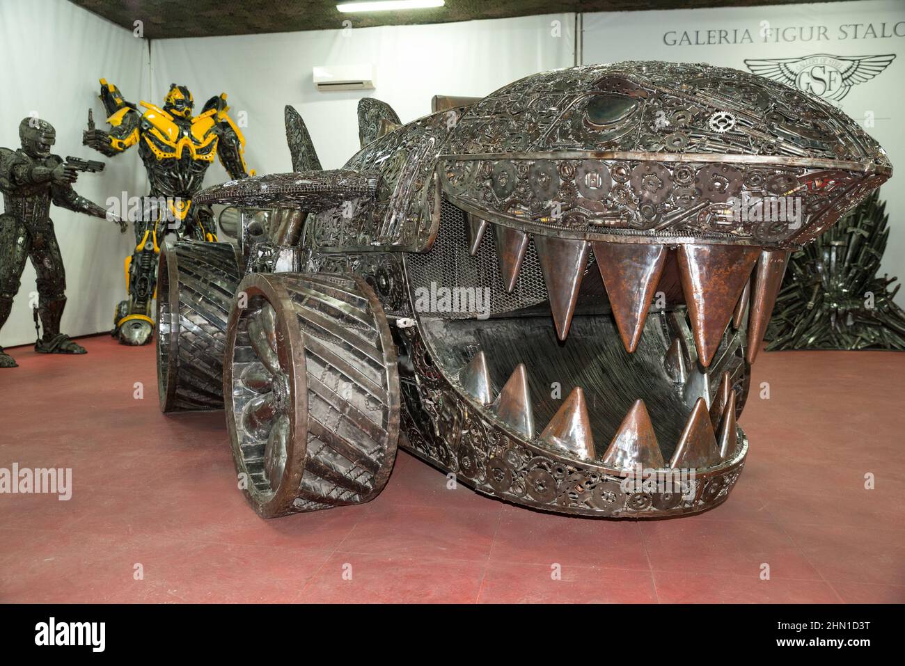 Gallery of Steel Figures Stock Photo - Alamy