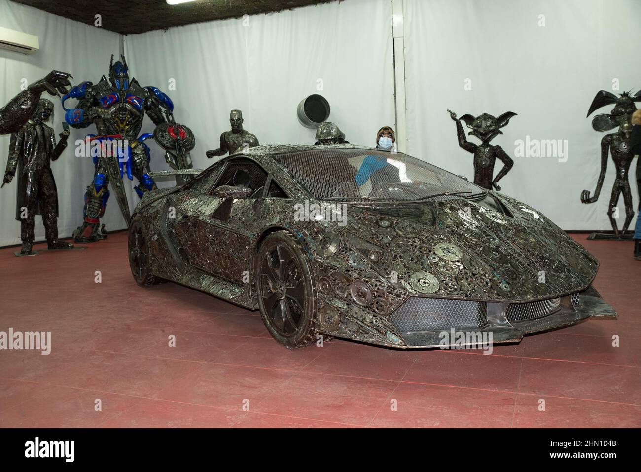Gallery of Steel Figures Stock Photo - Alamy