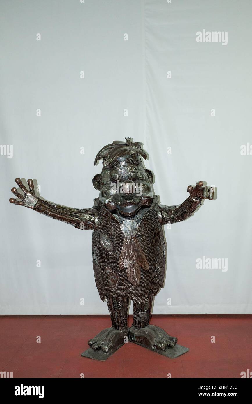 Gallery of Steel Figures Stock Photo - Alamy