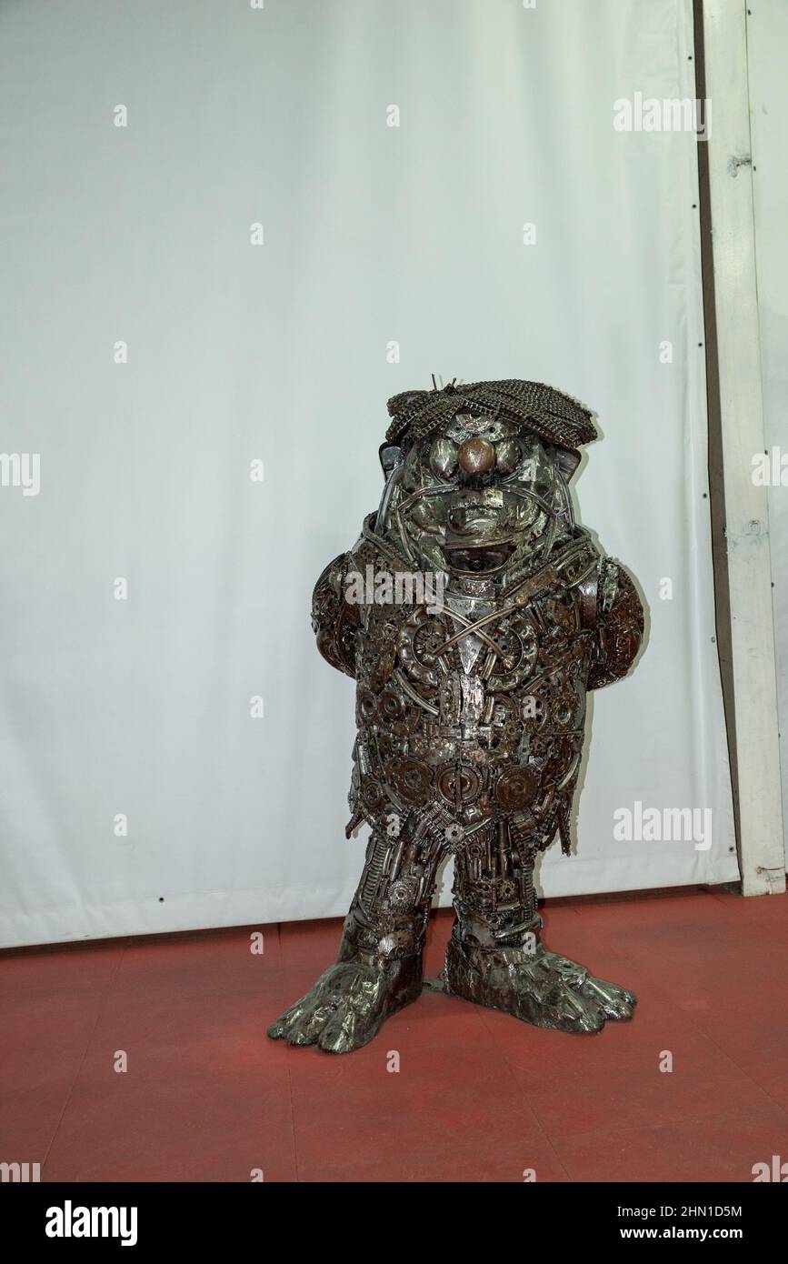 Gallery of Steel Figures Stock Photo - Alamy