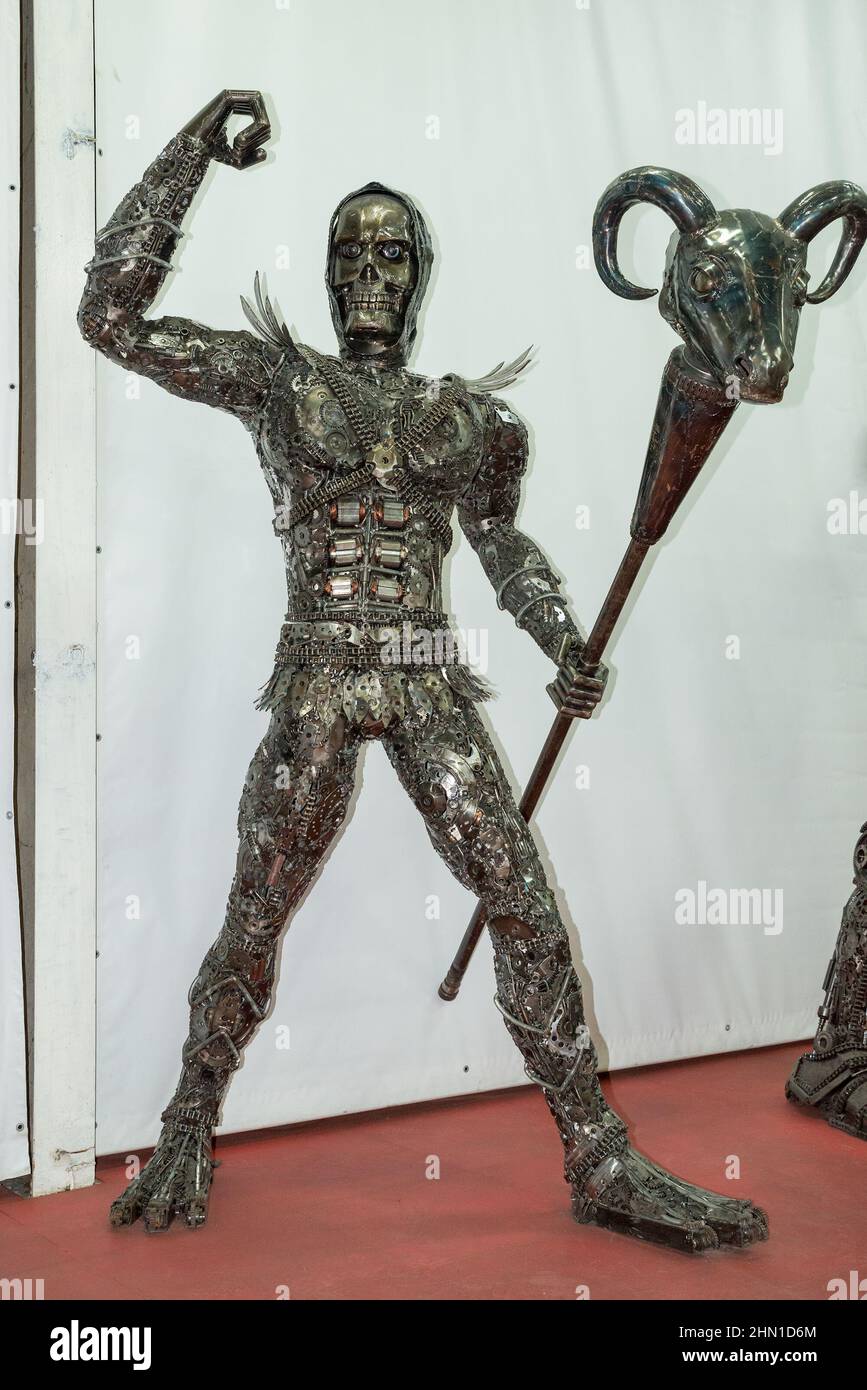Gallery of Steel Figures Stock Photo - Alamy