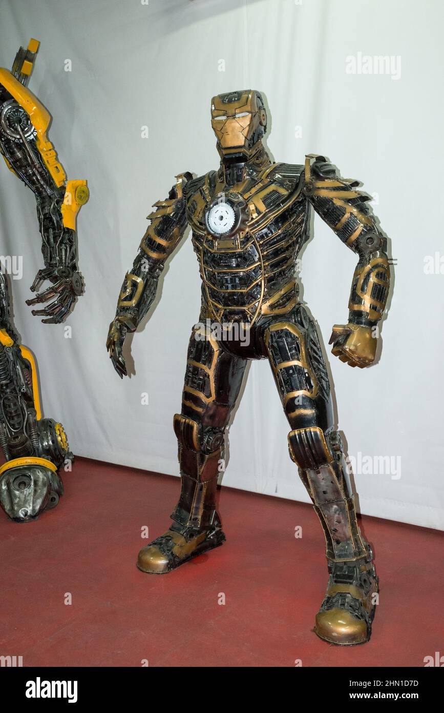 Gallery of Steel Figures Stock Photo - Alamy