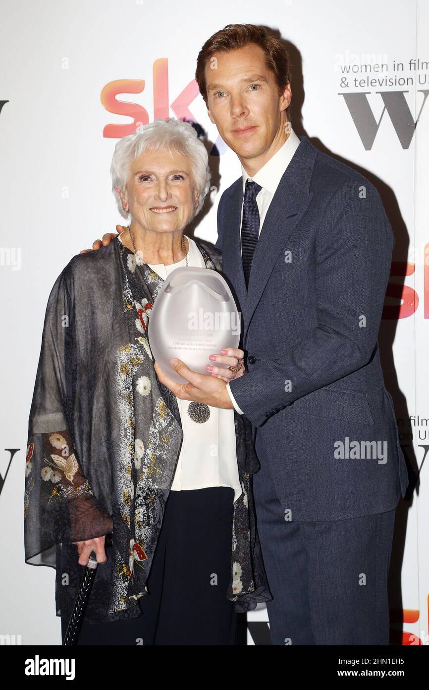 File photo dated 02/12/16 of Benedict Cumberbatch presenting Beryl ...