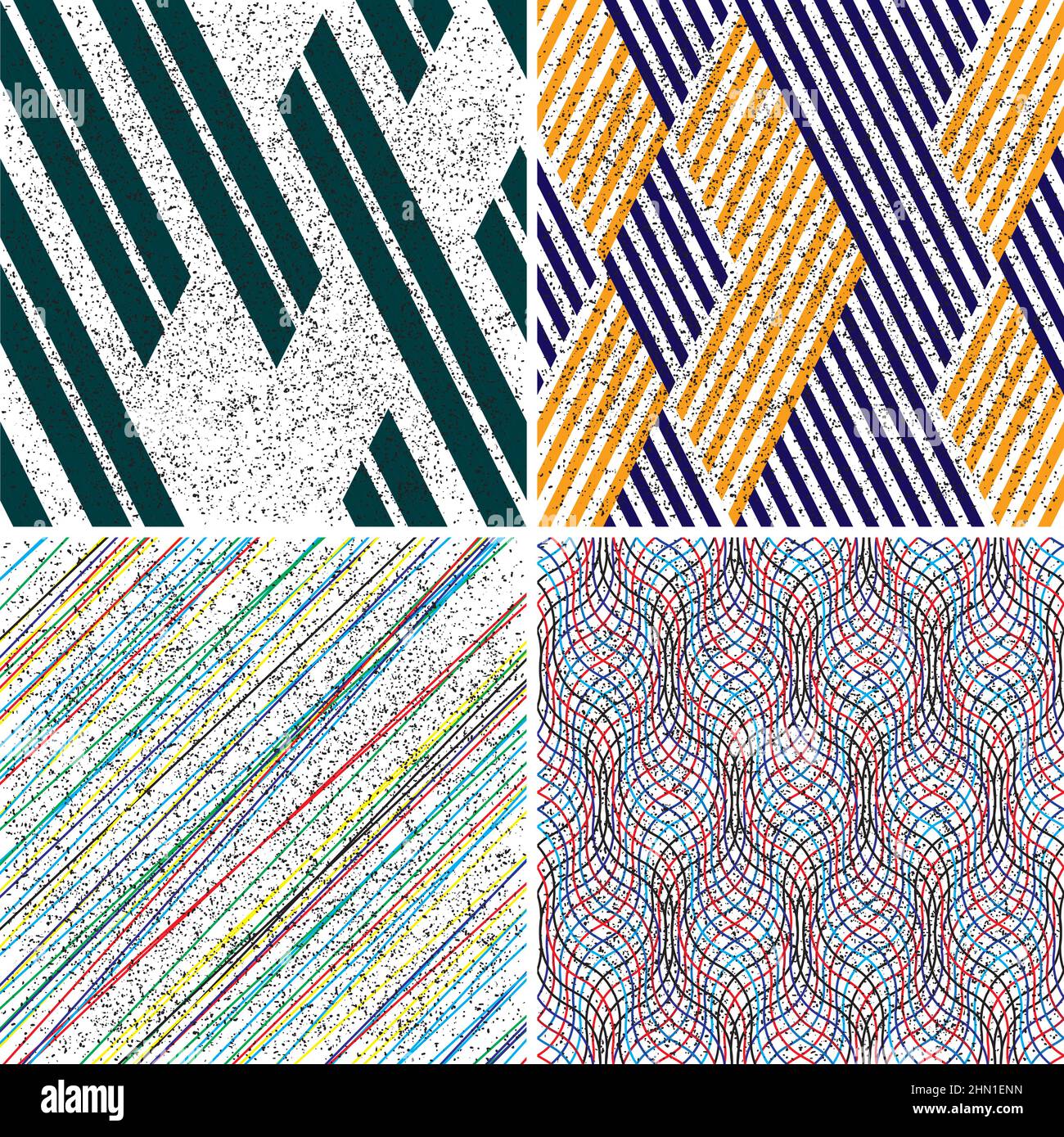 4 different vector patterns in the same package(eps). One pattern is ...