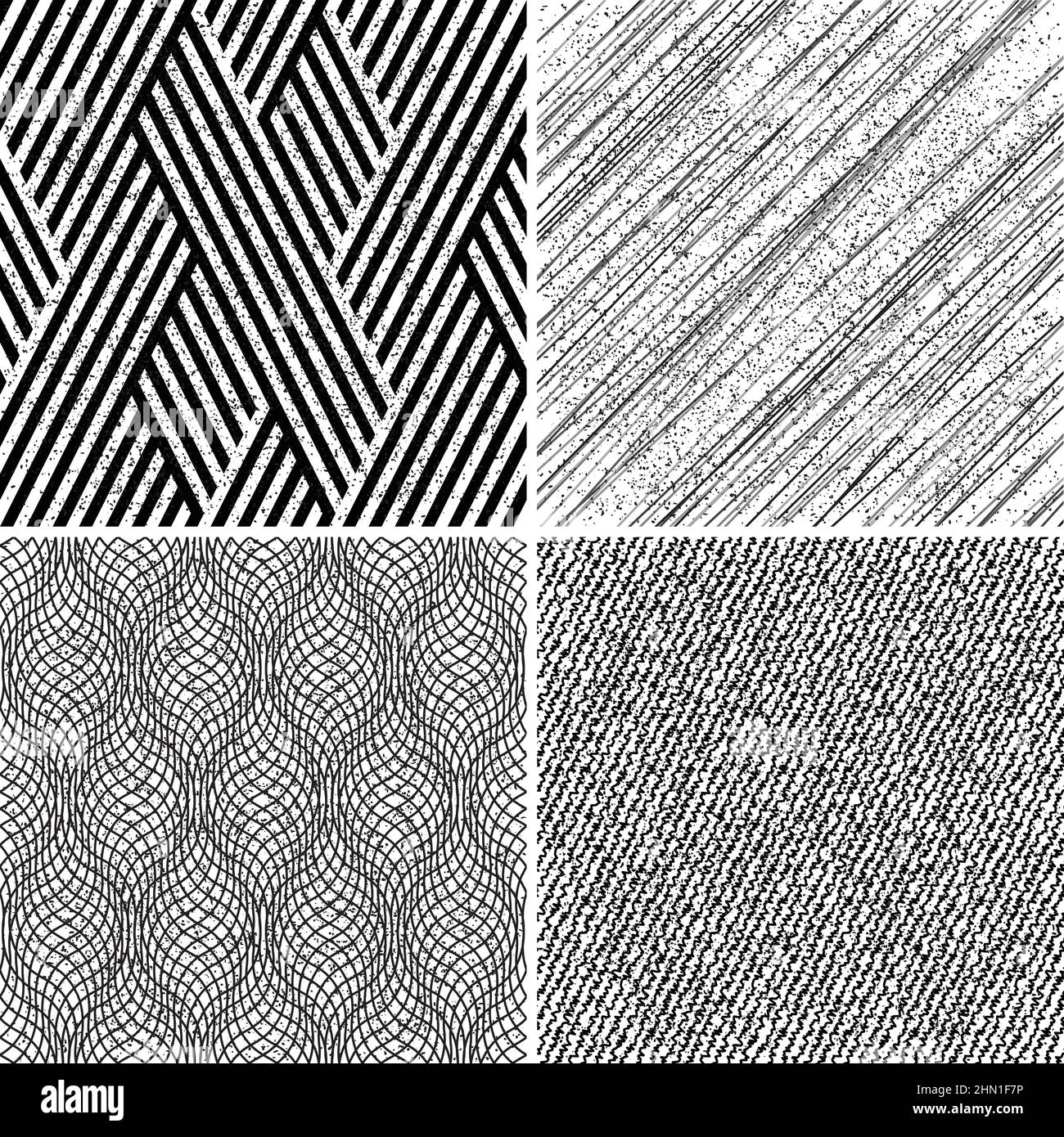 4 different vector patterns in the same package(eps). One pattern is ...