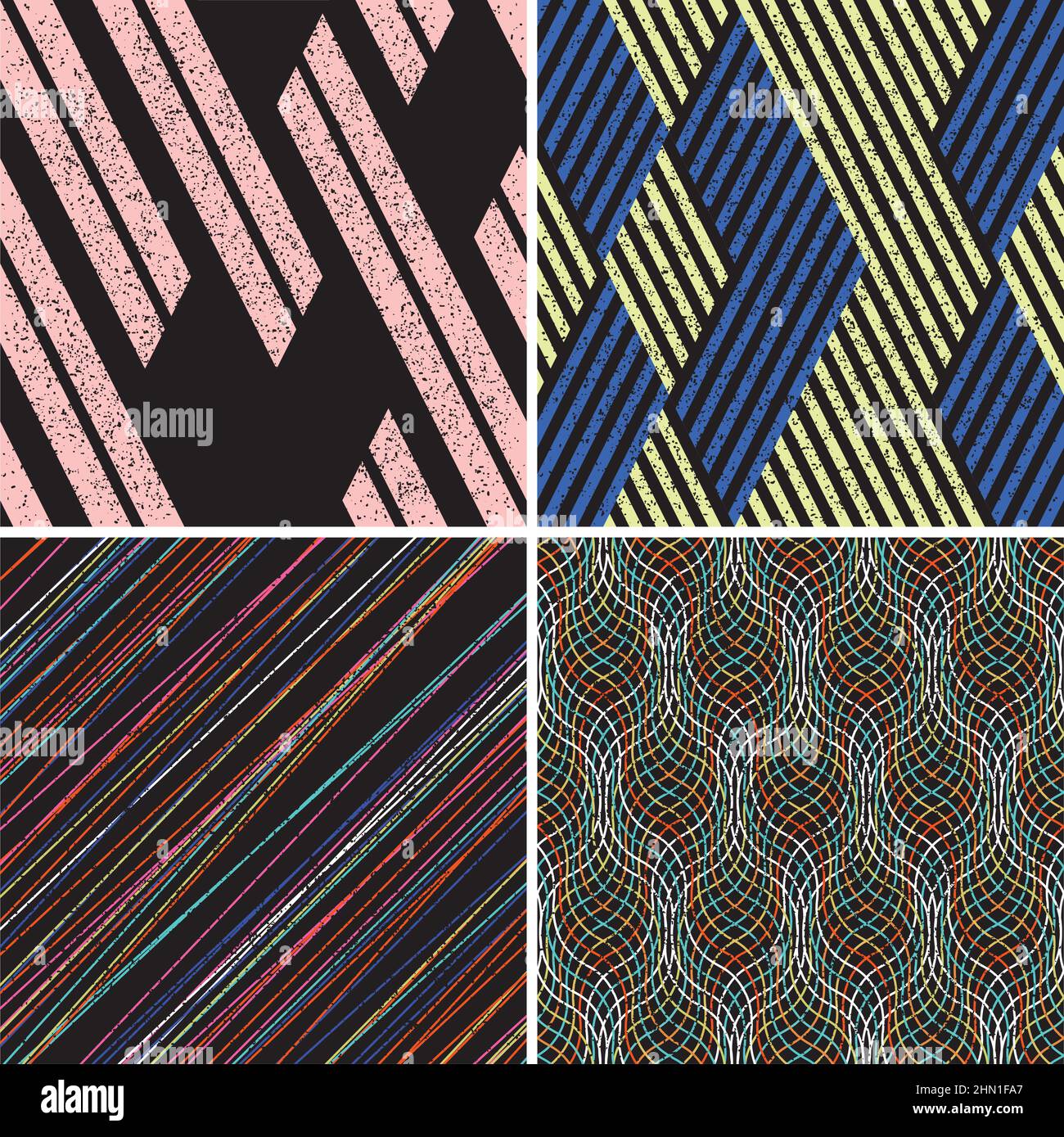 4 different vector patterns in the same package(eps). One pattern is ...