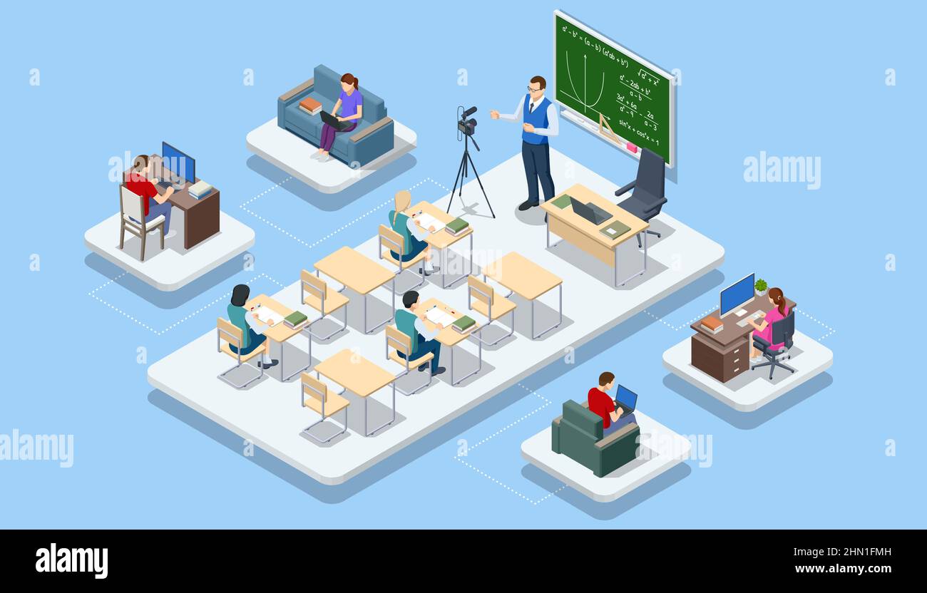 Teenage computer classes Stock Vector Images - Alamy