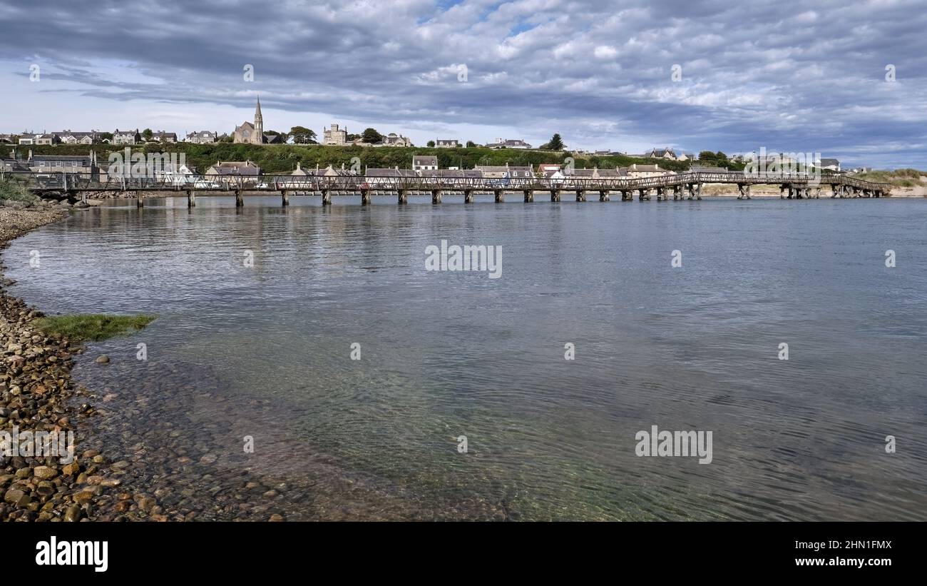 Lossiemouth beach bridge hi-res stock photography and images - Alamy