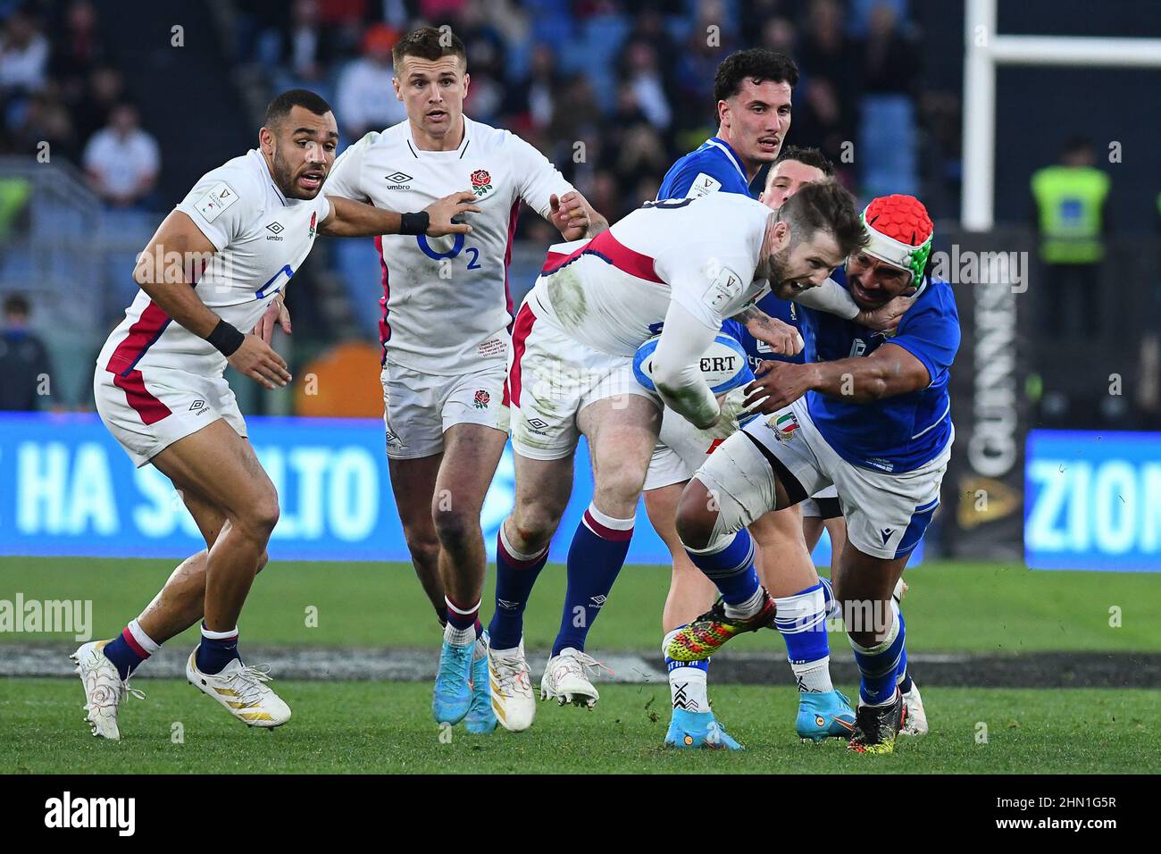 13th February 2022 ; Stadio Olimpico, Rome, Italy: 6-Nations ...