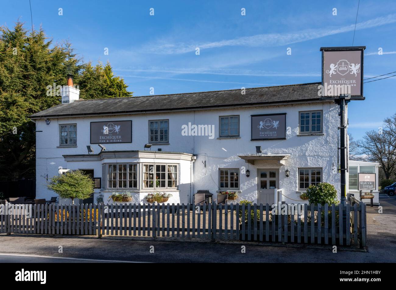 The Exchequer - public house - Crookham Village, Fleet, Hampshire ...