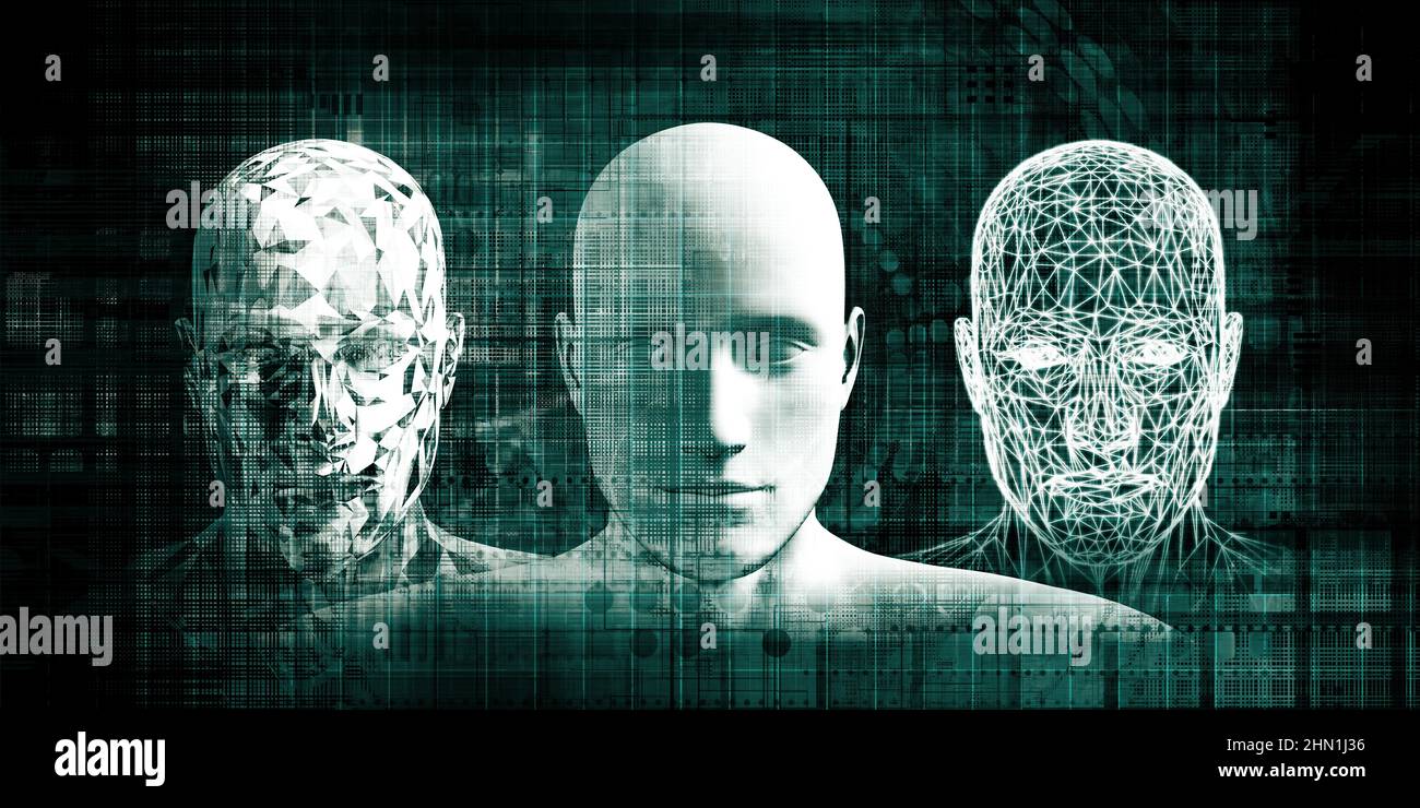 AI Processing Education Deep Learning Industry Concept Stock Photo - Alamy