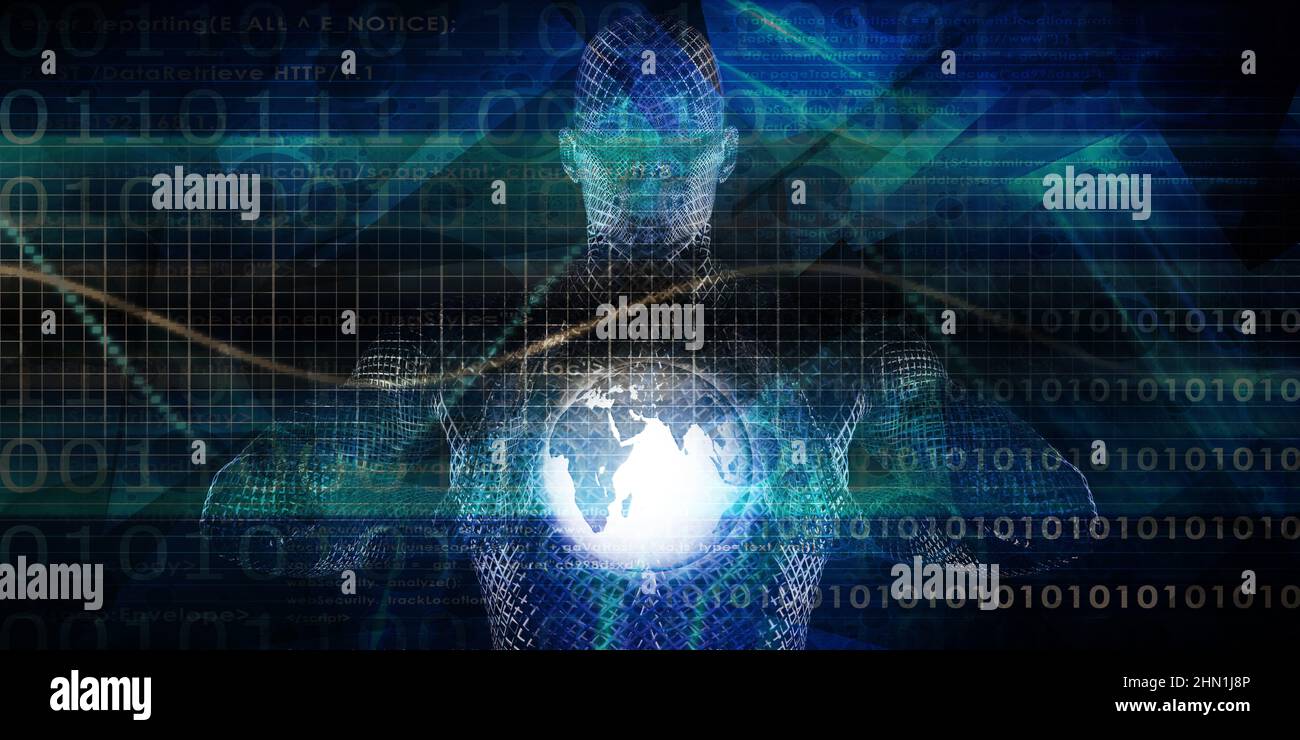 Global network system hi-res stock photography and images - Alamy