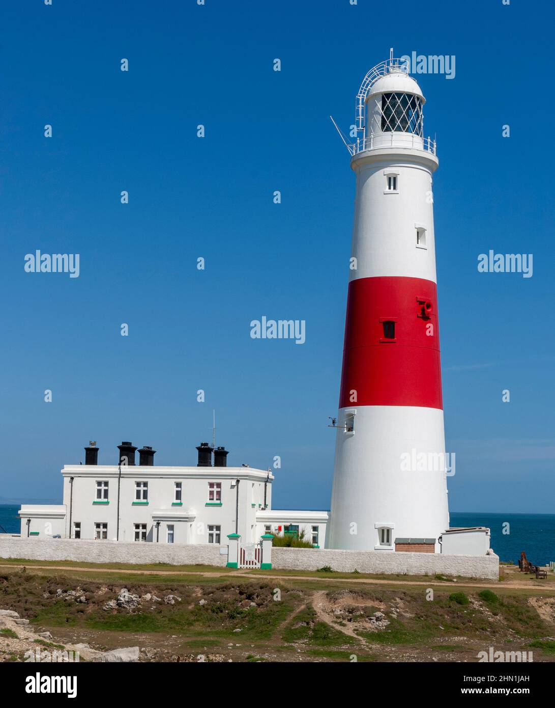 Portland Bill Lighthouse, Portland Bill, Portland, Dorset, England, UK ...