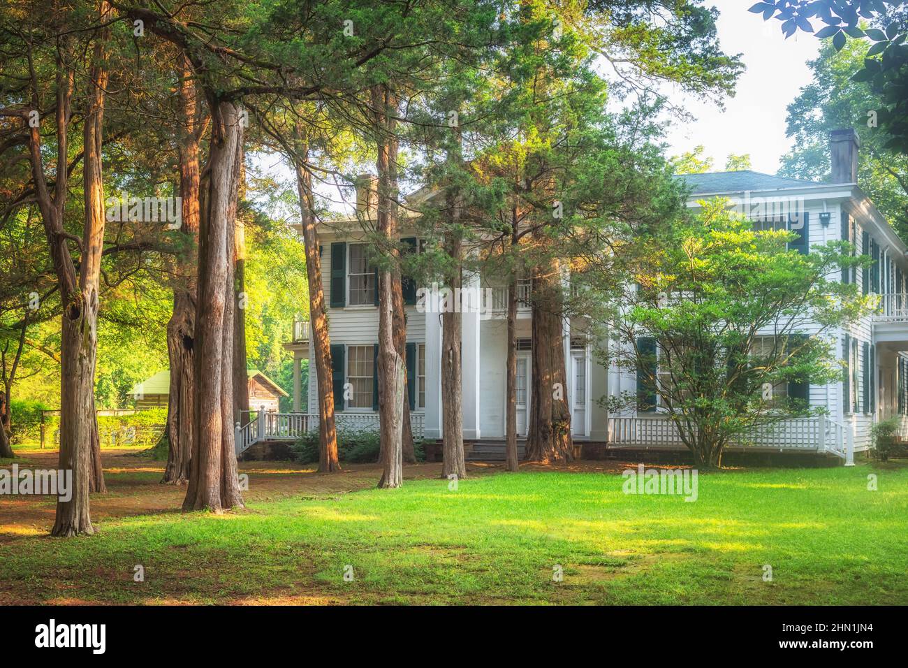 Rowan Oak, William Faulkner home in Oxford, Mississippi, USA Stock ...
