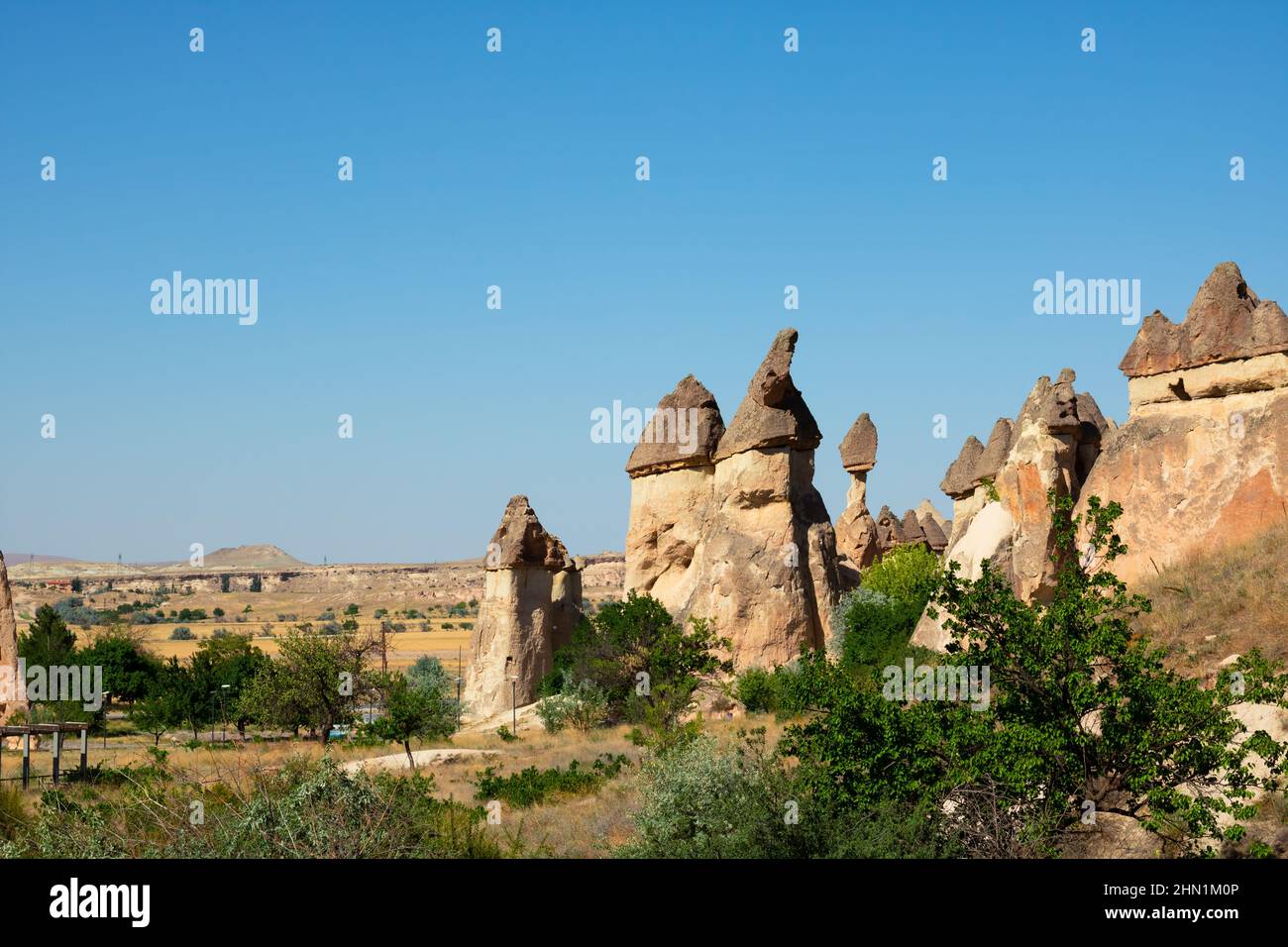 Pasabagi in Cappadocia. Travel to Turkey background photo. Fairy ...