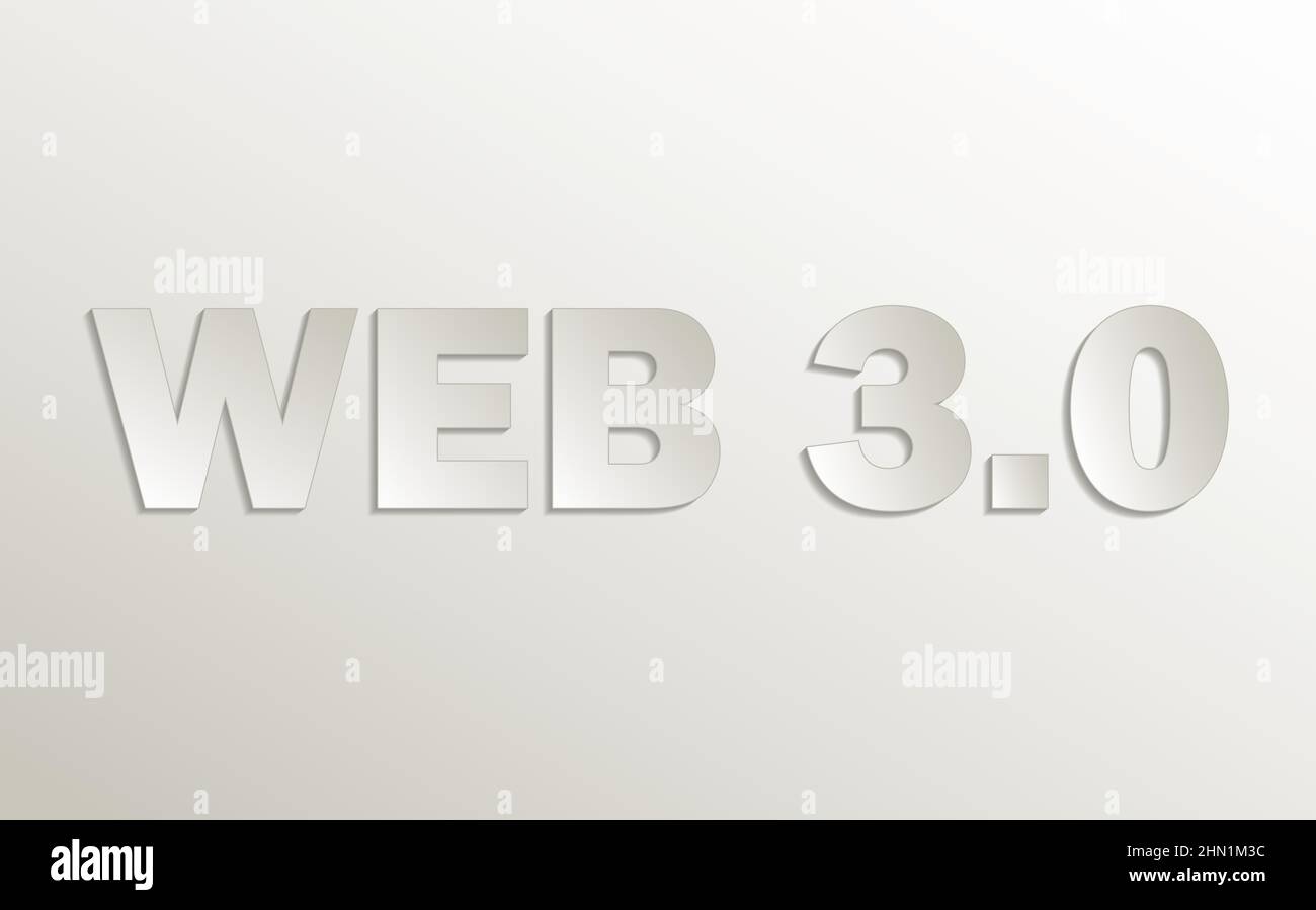 Web 3 0 text Stock Vector Images - Alamy