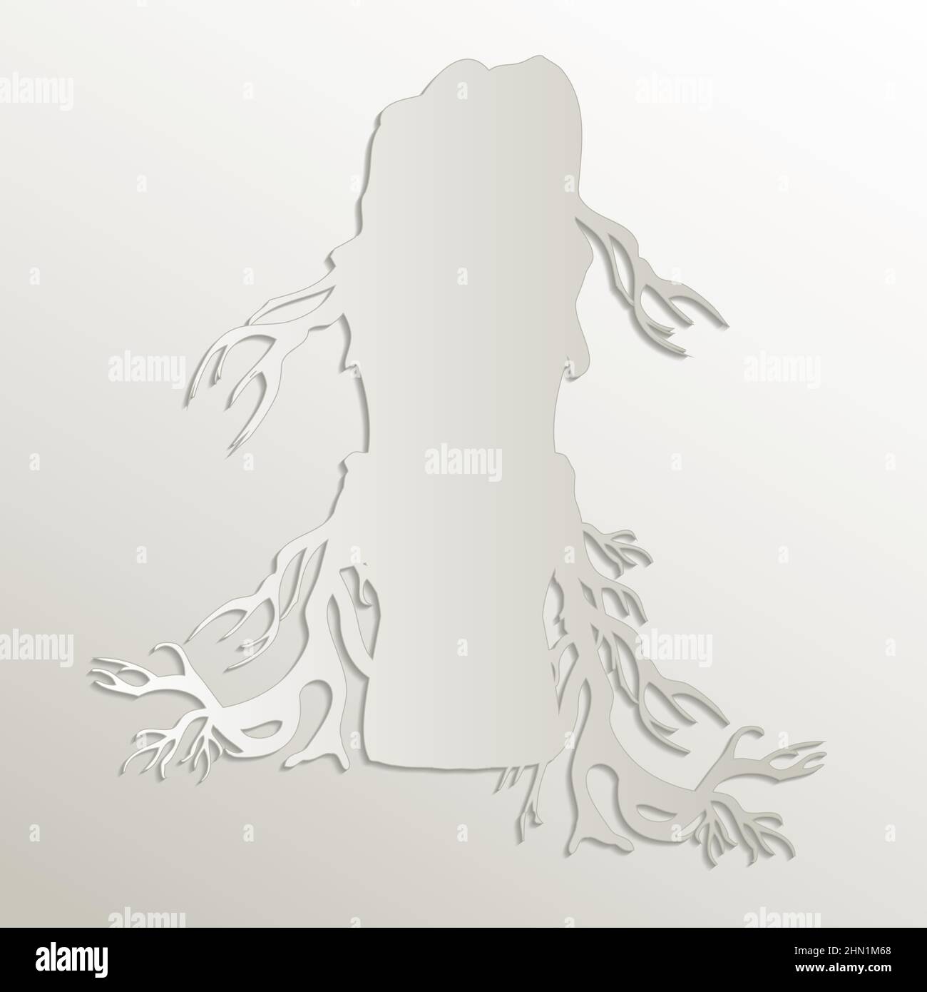 3d cartoon tree on Stock Vector Images - Alamy