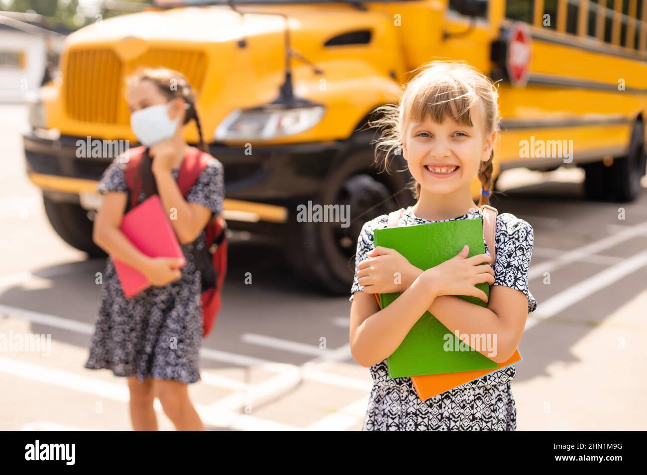 Children leave school students hi-res stock photography and images - Alamy