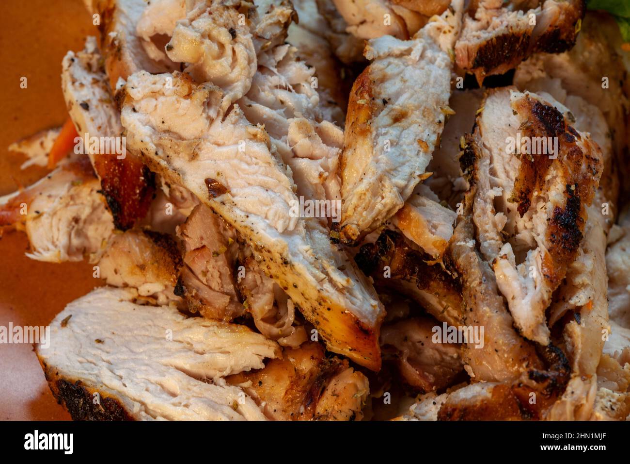 Greek pork gyros Stock Photo - Alamy