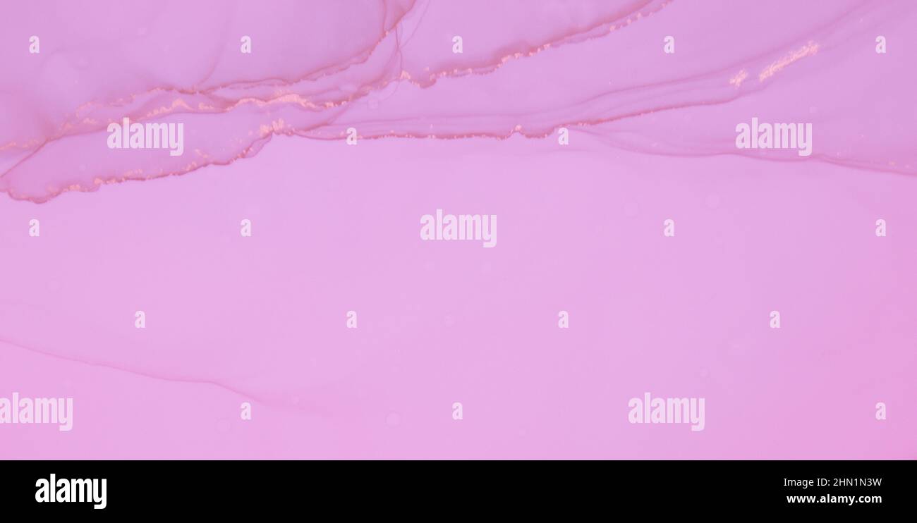 Spring Ink Wash. Acrylic Mix. Art Flow Painting Stock Photo - Alamy