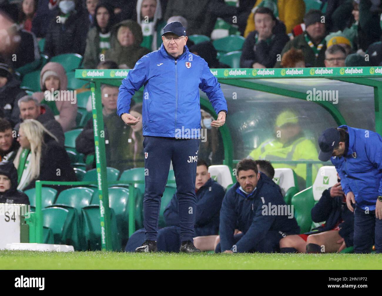 Raith rovers manager john mcglynn scottish cup hi-res stock photography ...