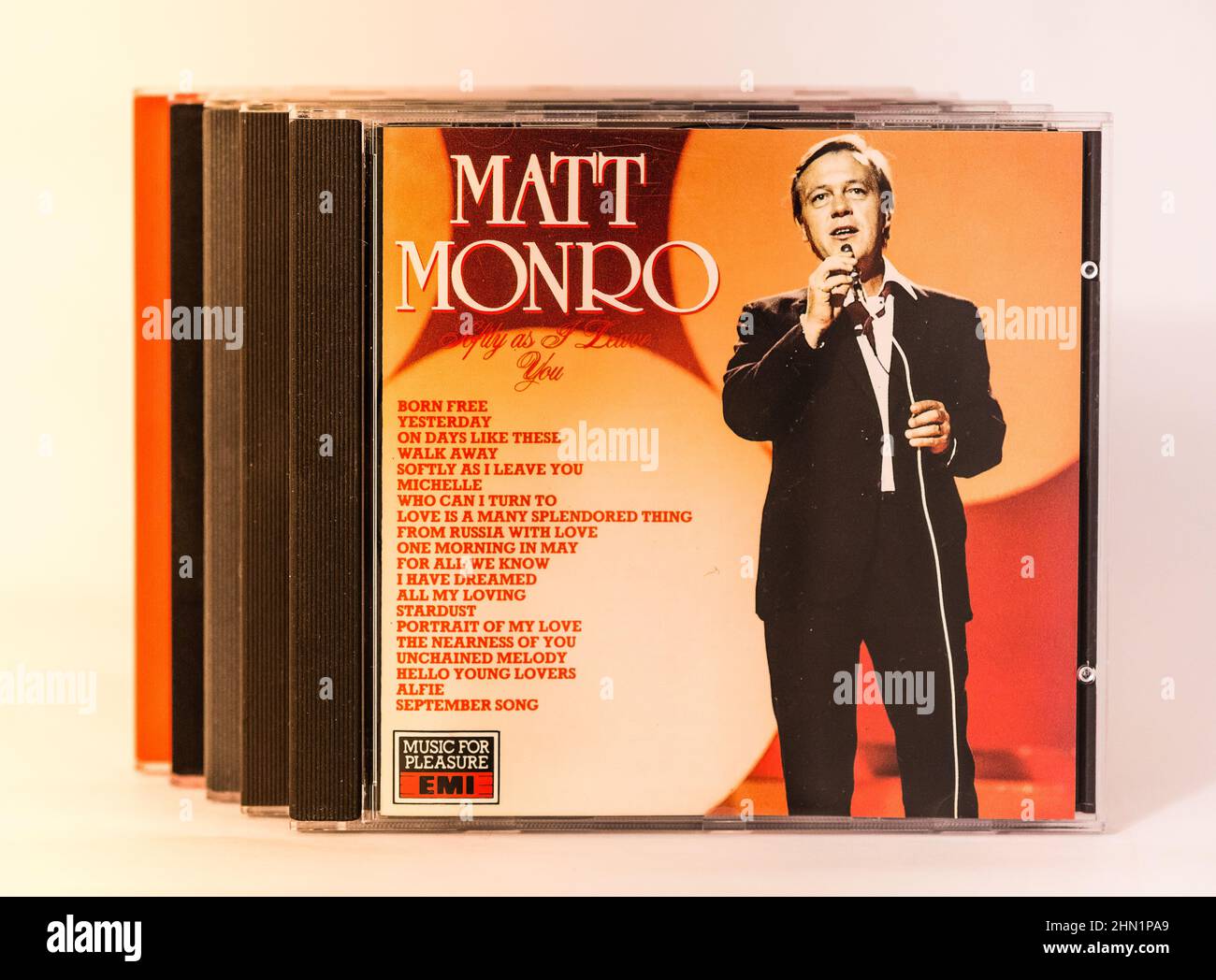 Memories of EMI - Matt Monro Compact Disc Stock Photo - Alamy