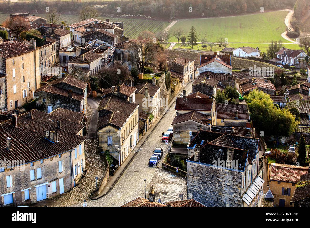 Saint Emilion is a medieval city in southwestern France, surrounded by ...