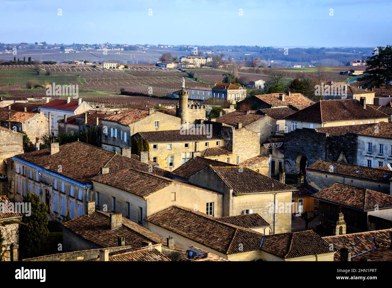 Saint Emilion is a medieval city in southwestern France, surrounded by ...