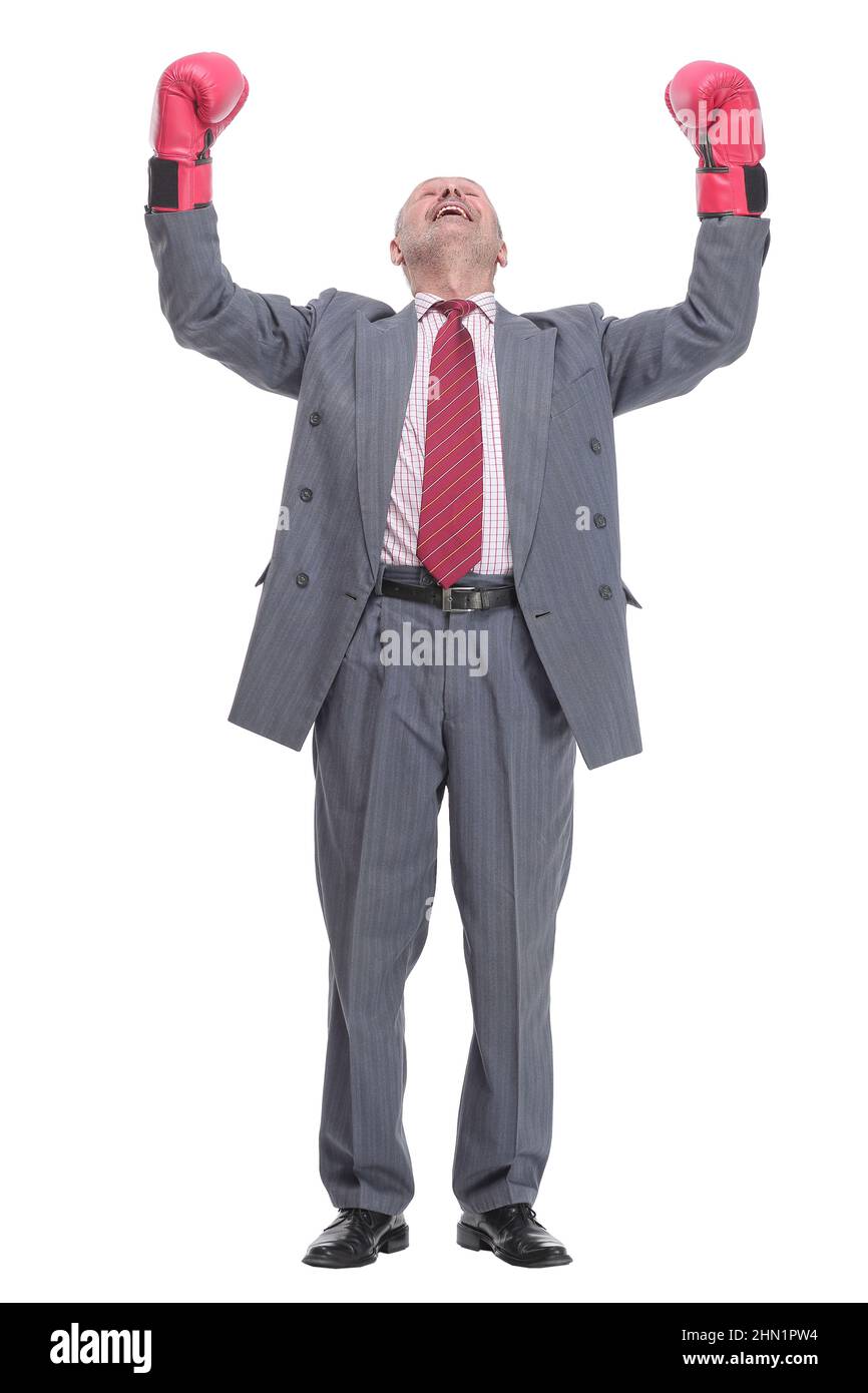 Old Man In Boxing Pose Cut Out Stock Images And Pictures Alamy