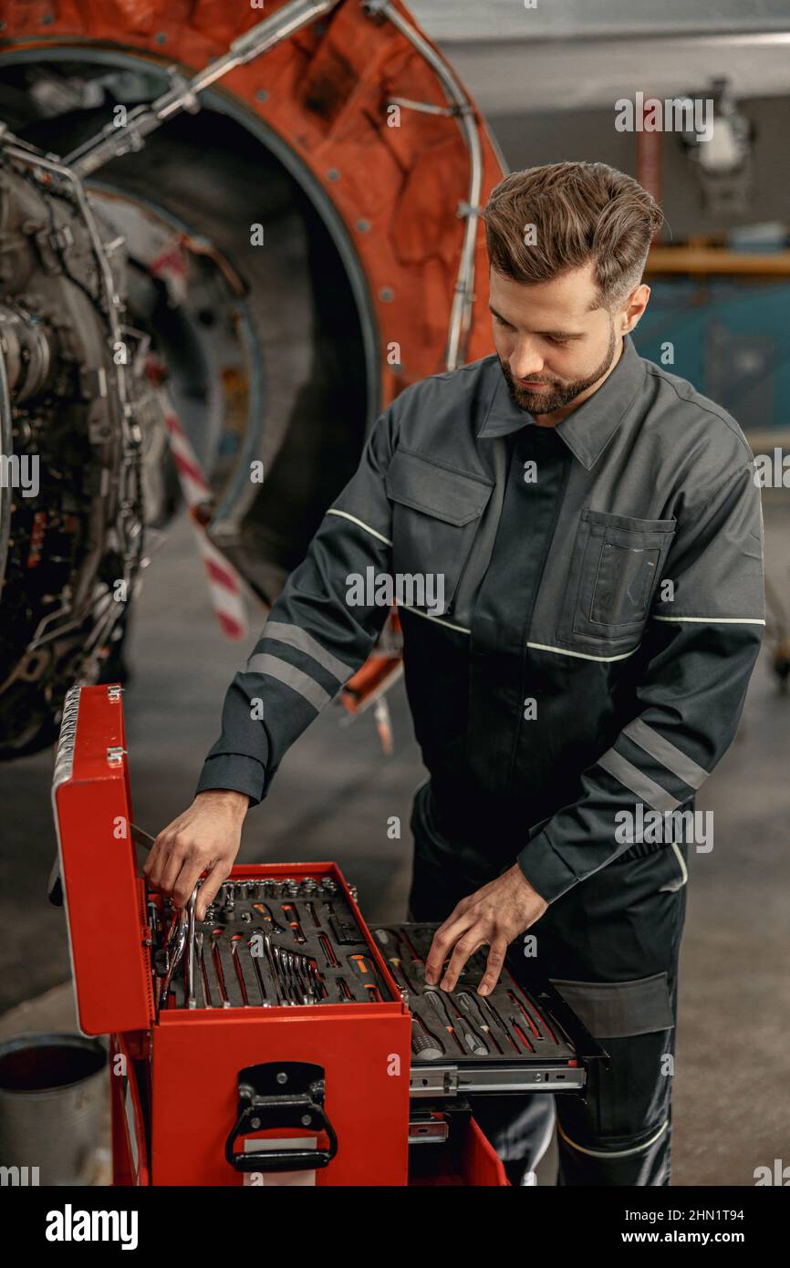 Man tool box hi-res stock photography and images - Alamy