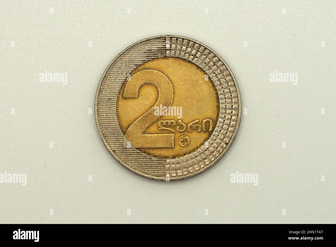 Two lari coins hi-res stock photography and images - Alamy