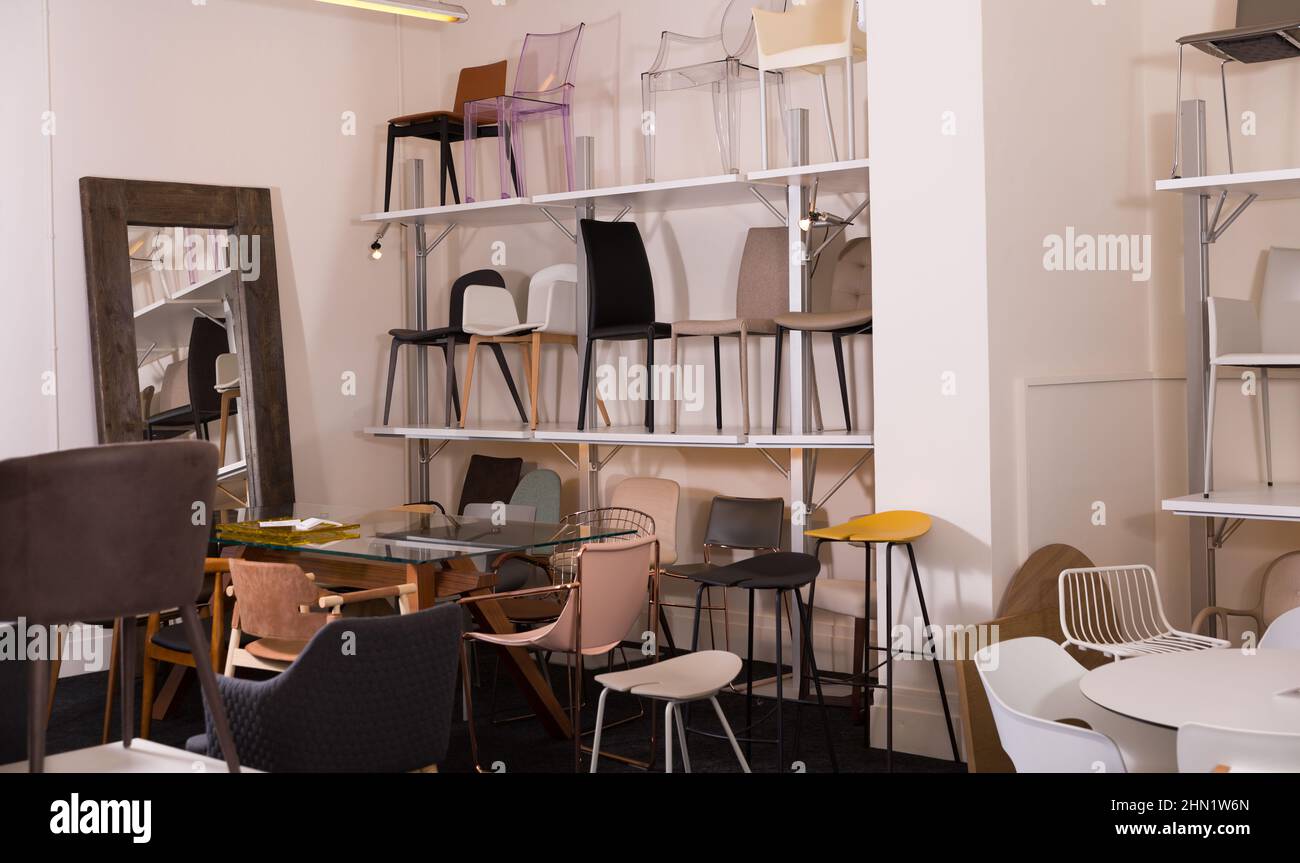 Stylish furniture selection hi-res stock photography and images - Alamy
