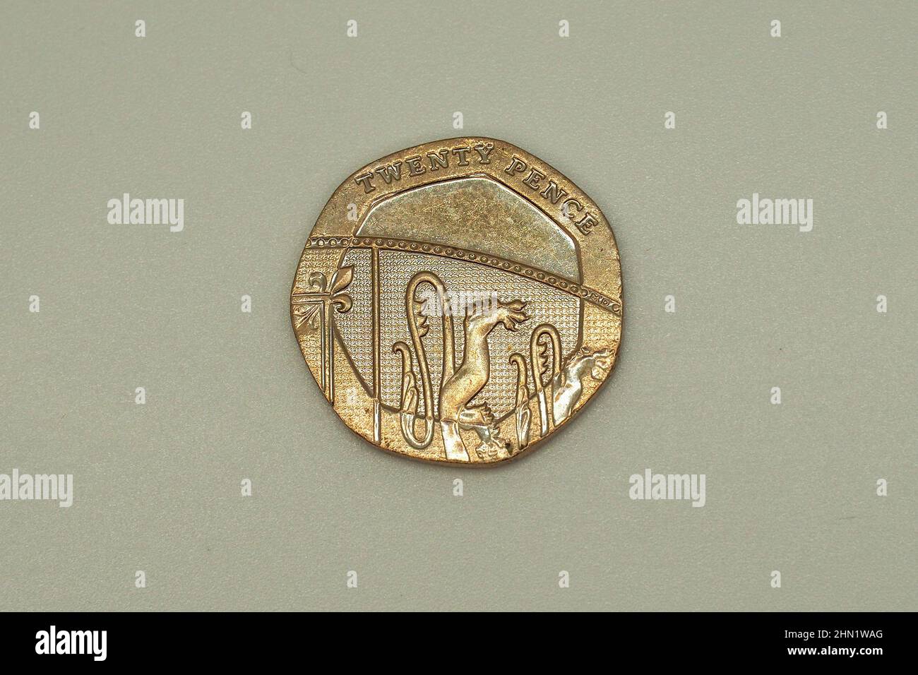 20 pence coin hi-res stock photography and images - Alamy