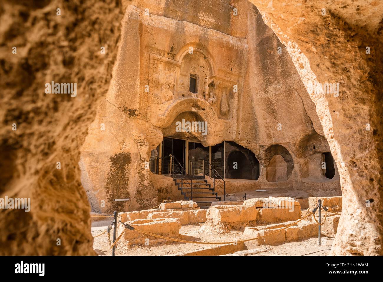 Dara or Daras an ancient city in Eastern Anatolia, Turkey Stock Photo ...