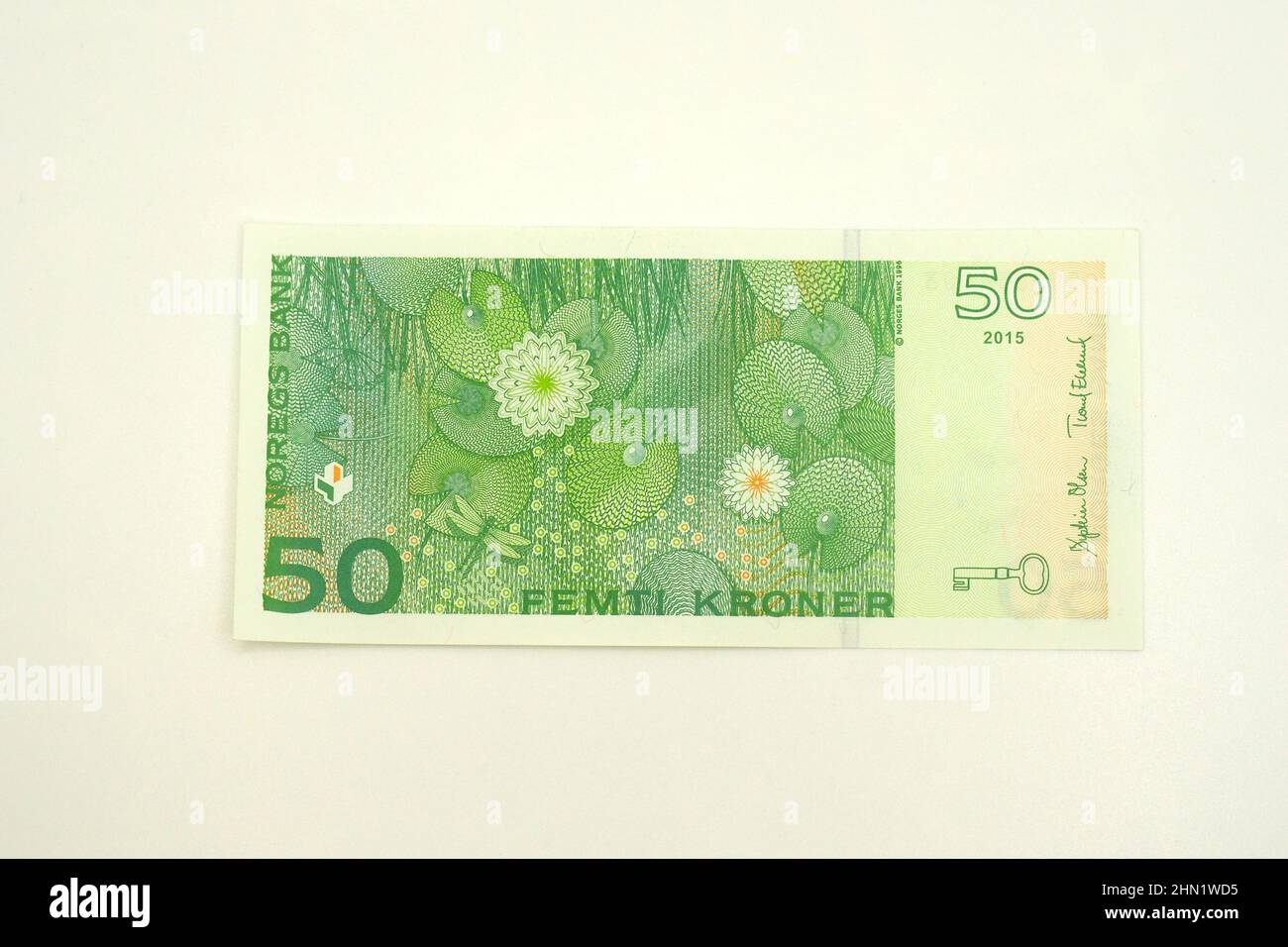 Fifty crown banknote hi-res stock photography and images - Alamy