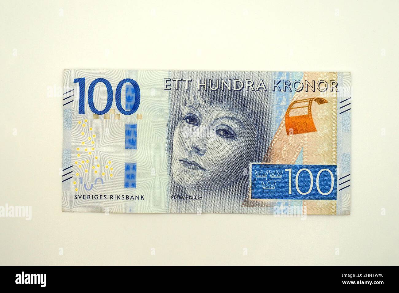Hundred 100 Swedish Krona SEK Banknote Schweden Sverige Europe
