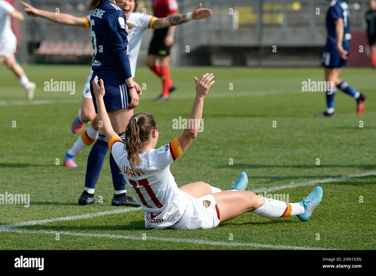 13th February 2022 ; Stadio Tre Fontane, Rome, Italy; Womens Copa ...