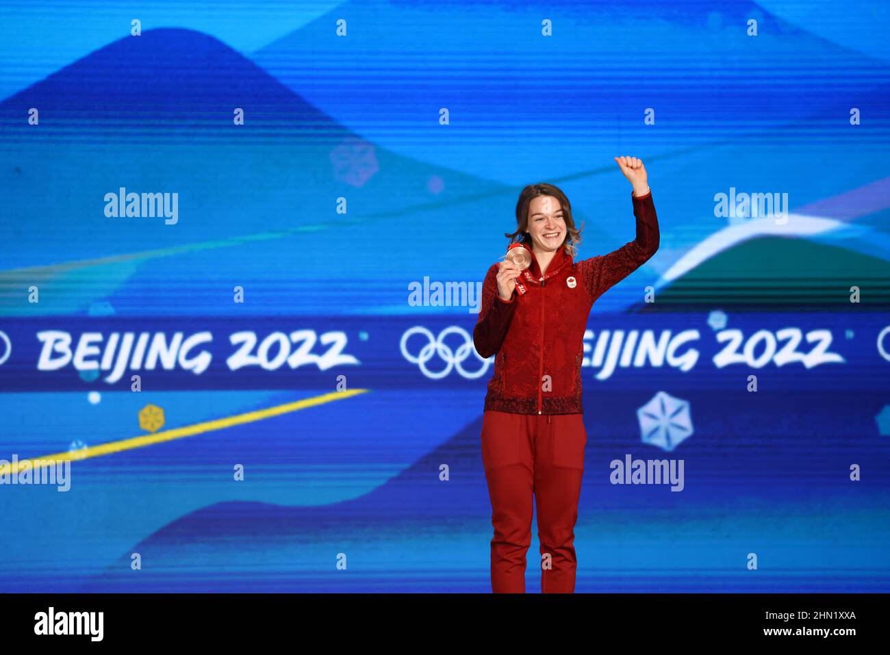 Beijing, China. 8th Feb, 2022. Kim Boutin (CAN) Short Track : Women's ...