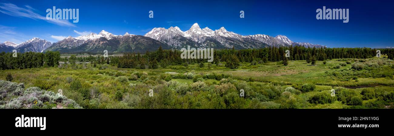 Grand teton national park turnout hi-res stock photography and images ...