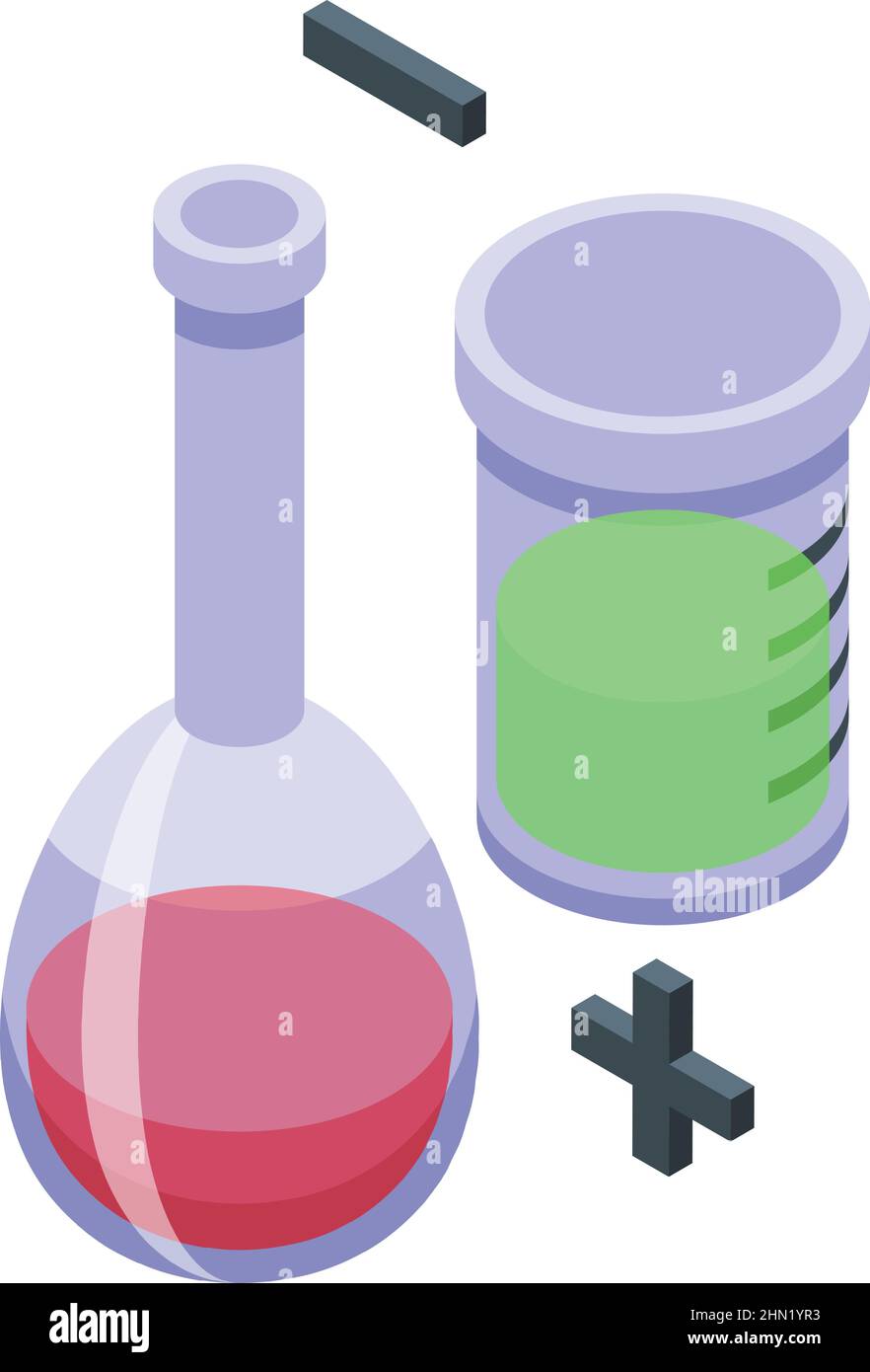 Chemical pest icon isometric vector. Control pesticide. House service ...