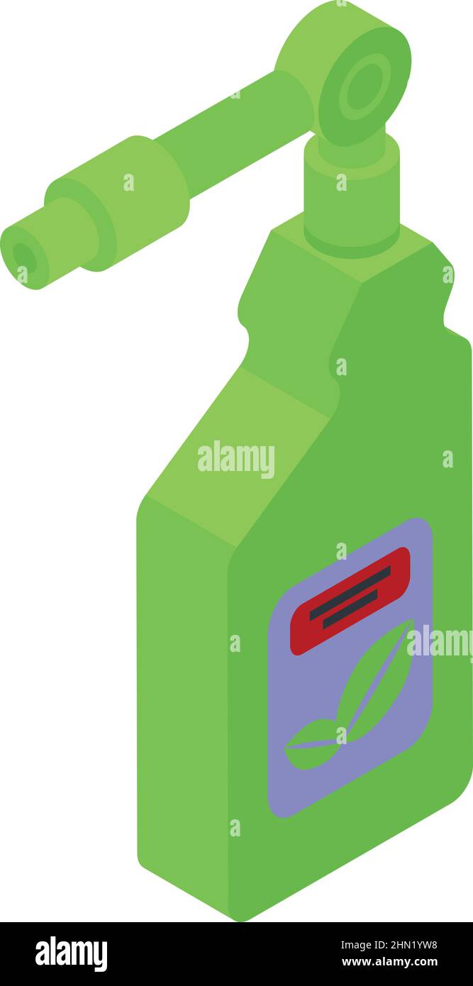 Plant pest sprayer icon isometric vector. Chemical control. Home insect ...