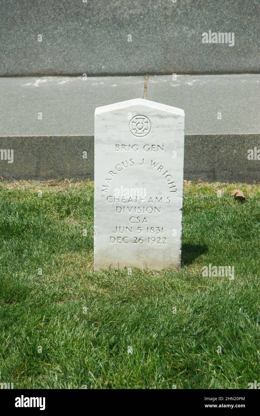 ARLINGTON VIRGINIA, APRIL 20,2012 Tombstone of the highest ranking ...