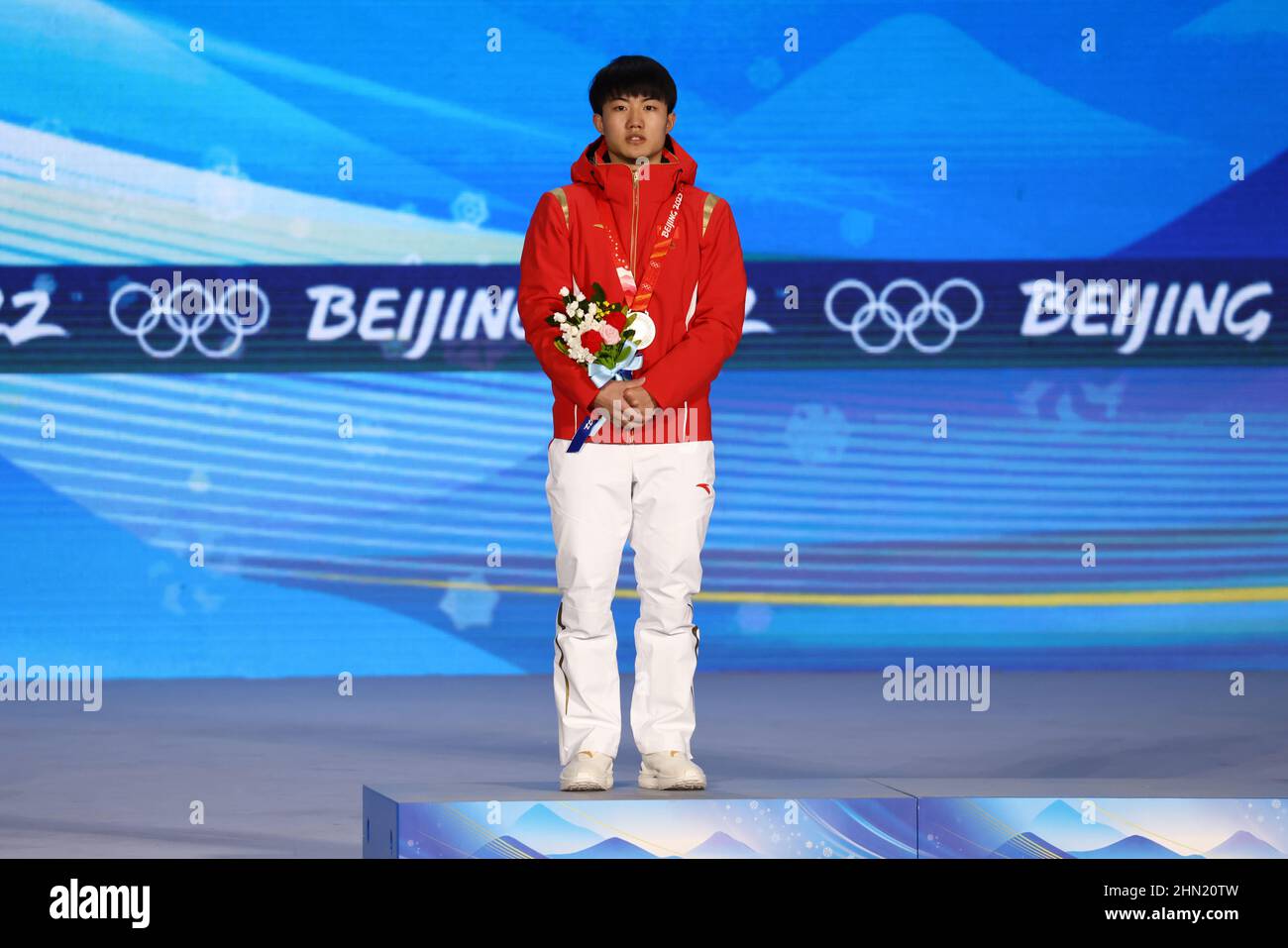 Beijing, China. 8th Feb, 2022. Li Wenlong (CHN) Short Track : Men's ...