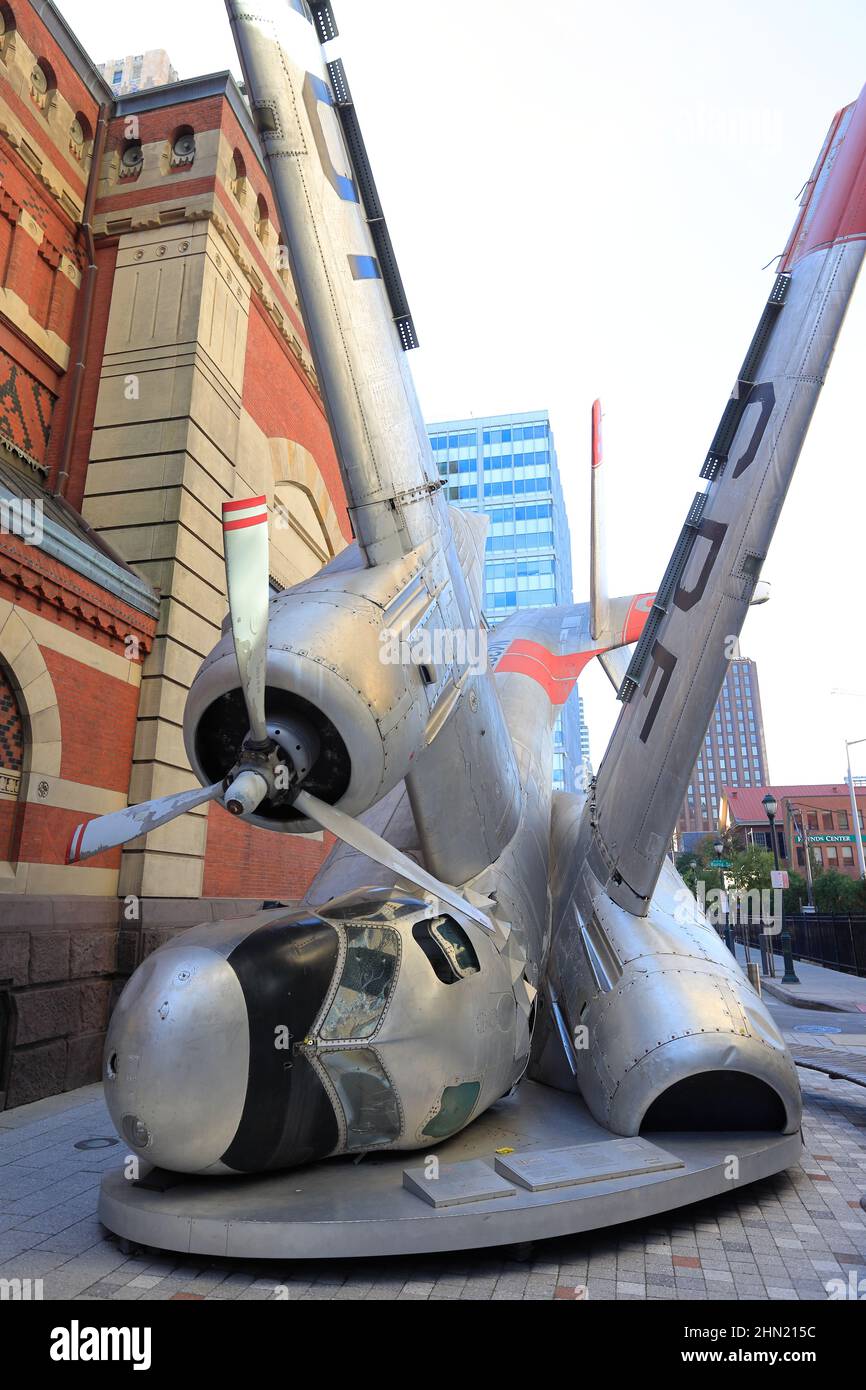 Grumman Greenhouse sculpture by Jordan Griska display at Lenfest Plaza ...