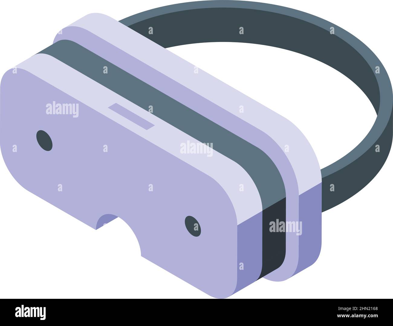Vr glasses icon isometric vector. Platform reality. Education tour ...