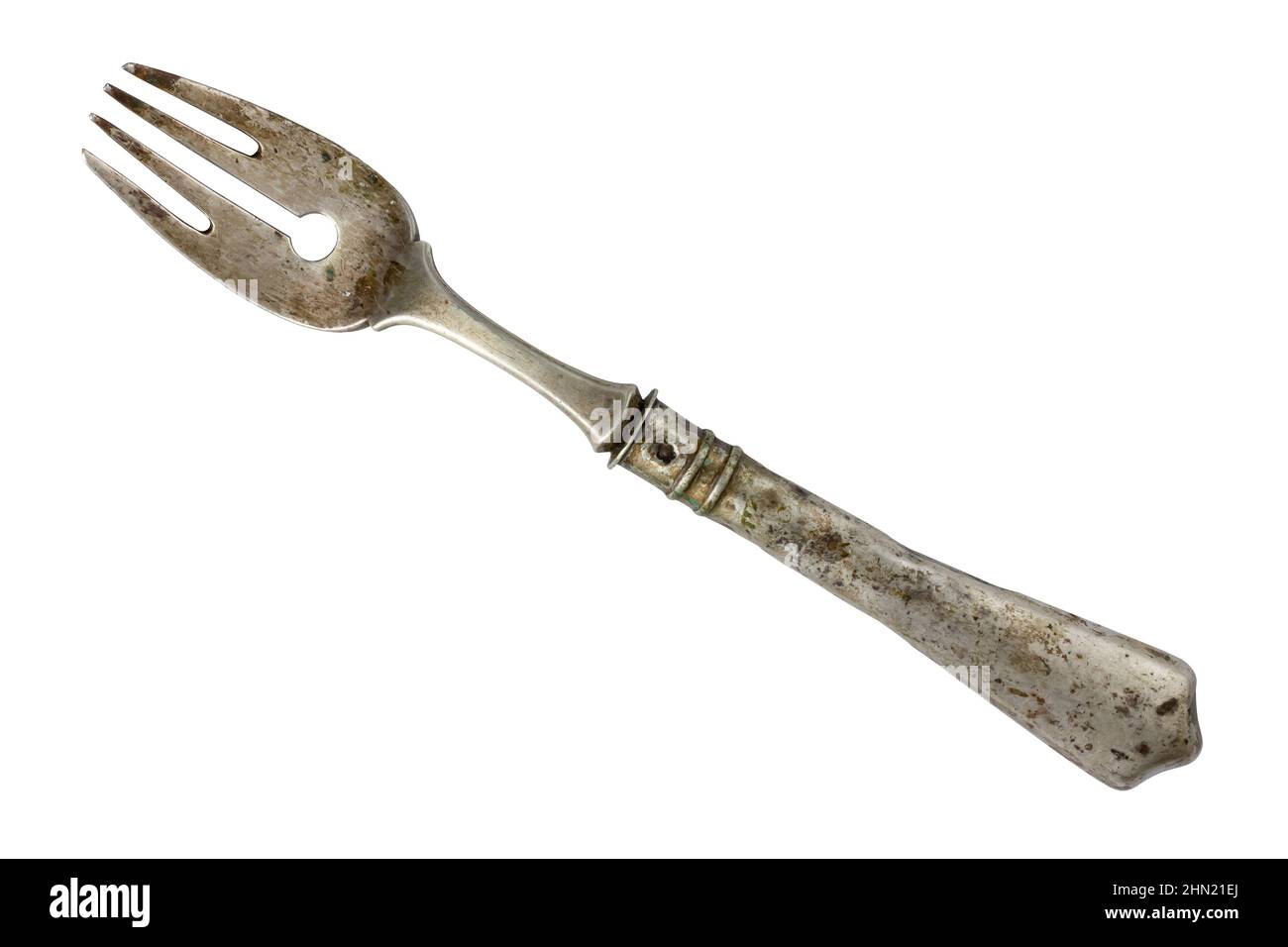 Antique fork on old Cut Out Stock Images & Pictures - Alamy