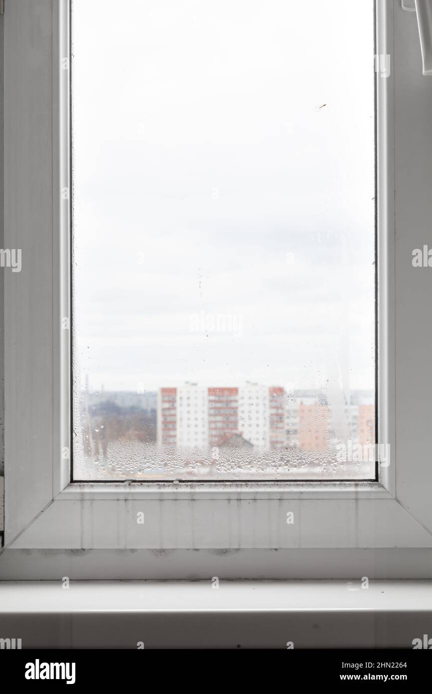 Poor quality windows. Due to poor ventilation, poor-quality ...