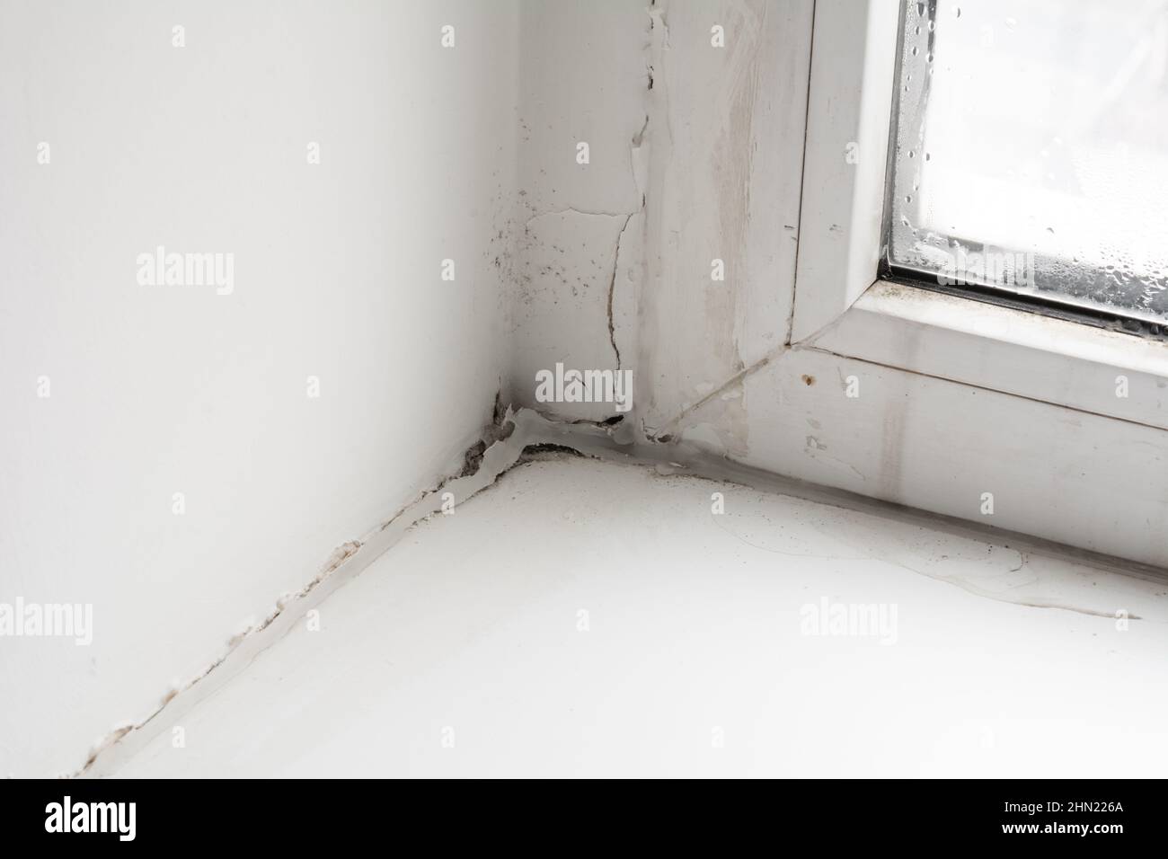 Poor quality windows. Due to poor ventilation, poor-quality ...